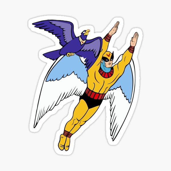 "Birdman and Avenger" Sticker for Sale by ryangustner | Redbubble