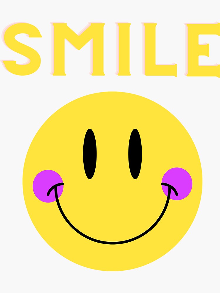 "Smile, Emoji Smile, Emoji, Beautiful Emote." Sticker for Sale by ...