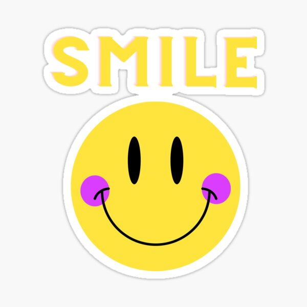 "Smile, Emoji Smile, Emoji, Beautiful Emote." Sticker for Sale by ...