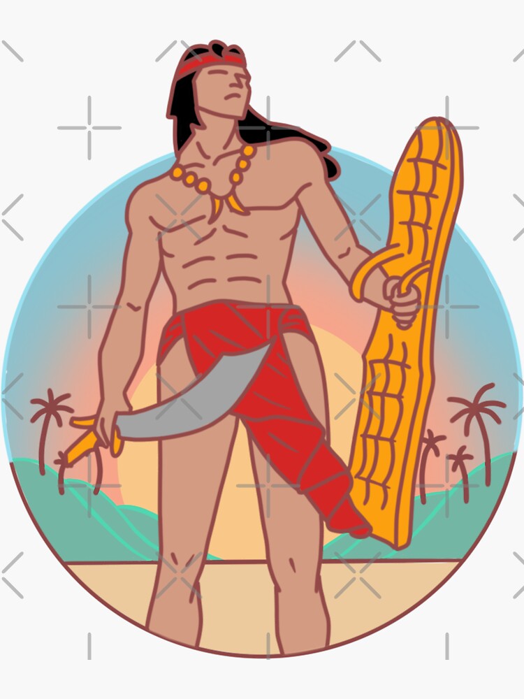 "Lapu Lapu" Sticker for Sale by angelakdesigns | Redbubble