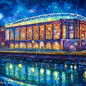 "Ibrox Stadium, Scotland, AI Generated Art - The Home of Glasgow ...