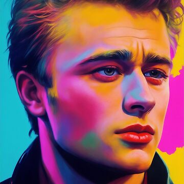 "James Dean Icon" Sticker for Sale by spinnerstephen | Redbubble