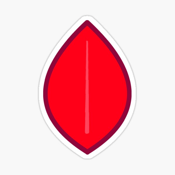 "BFDI/BFDIA Evil Leafy" Sticker for Sale by Naniackix | Redbubble