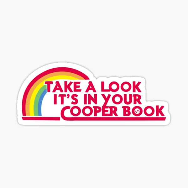 "Reading cooper ABA" Sticker for Sale by bcbayay designs | Redbubble