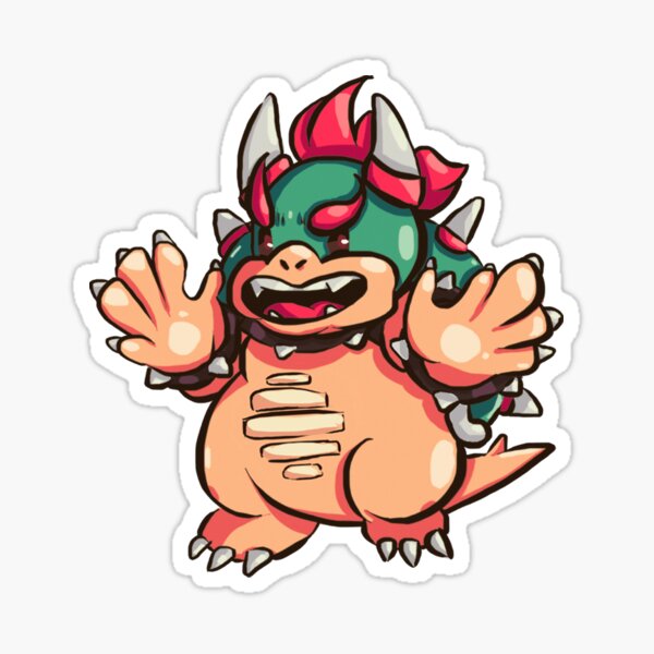 Bowser Stickers | Redbubble