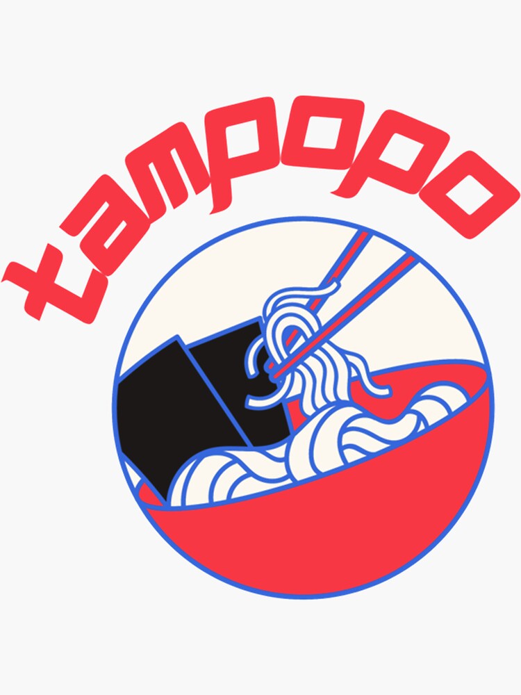 "Tampopo" Sticker by FalkoWeis | Redbubble