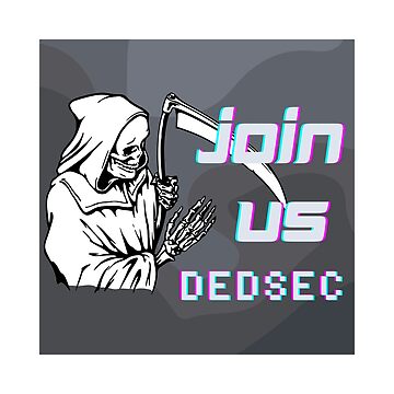 "DEDSEC" Sticker for Sale by Nathaphat514 | Redbubble