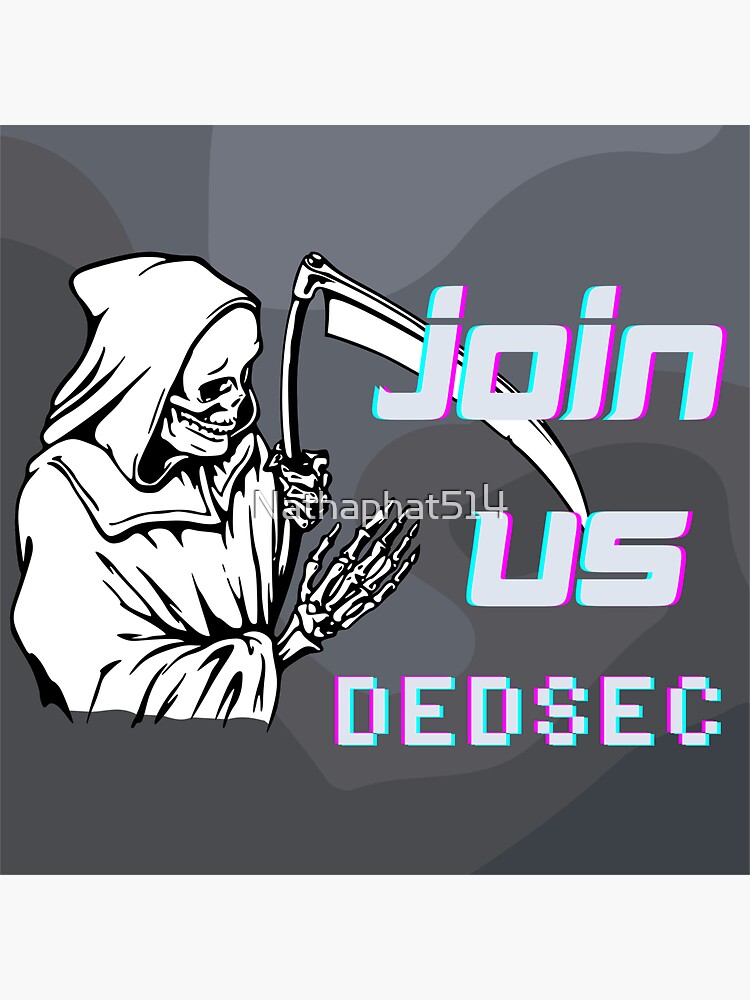 "DEDSEC" Sticker for Sale by Nathaphat514 | Redbubble