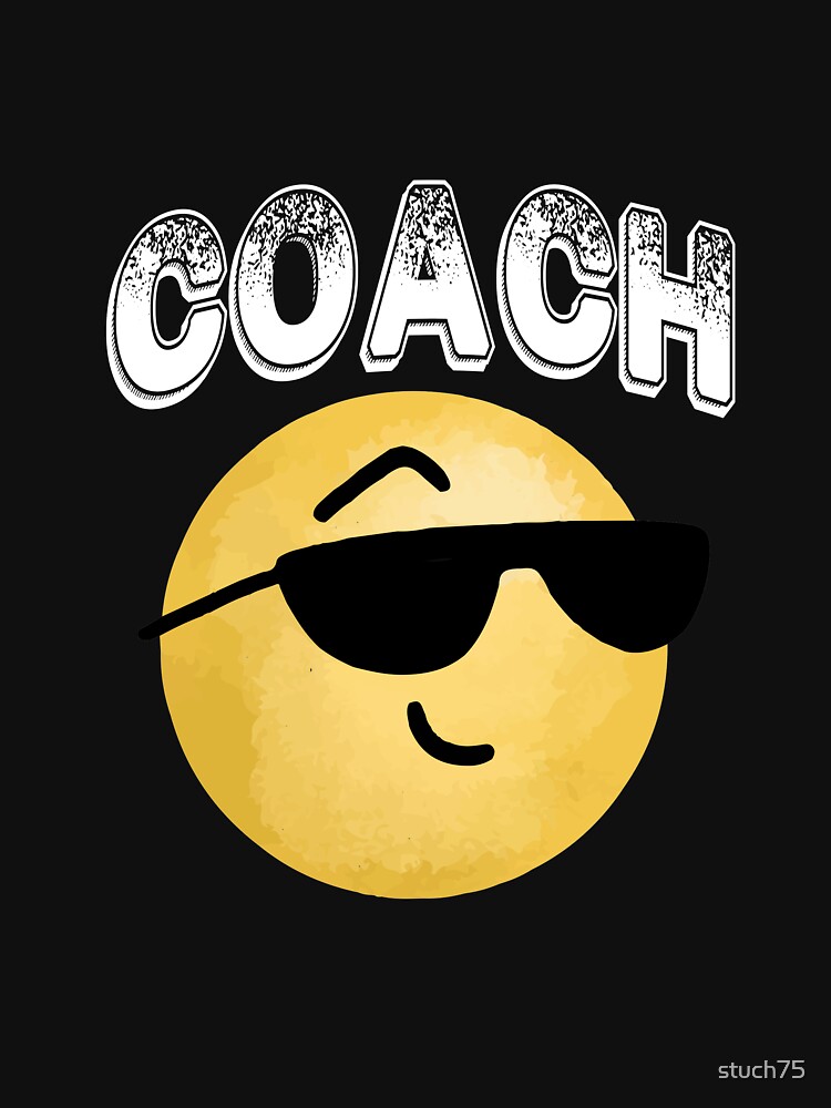 "Coach Emoji" T-shirt by stuch75 | Redbubble | coach emoji t-shirts ...