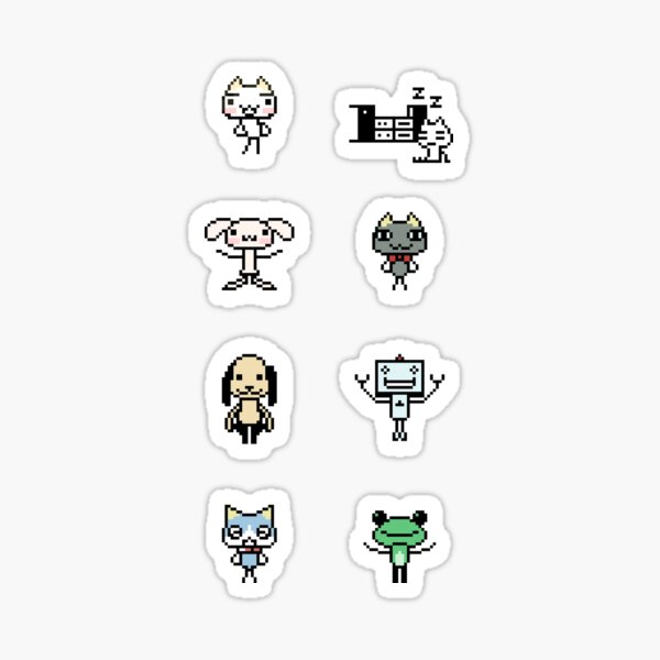 "toro & friends | doko demo issyo pack" Sticker for Sale by evnihlvy ...