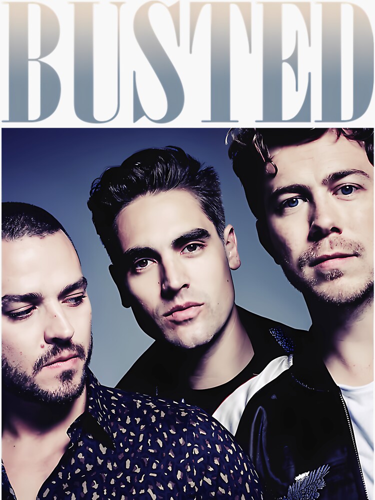 "BUSTED BAND" Sticker for Sale by CamachoRemyS | Redbubble