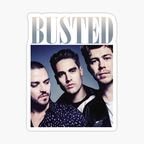 "BUSTED BAND" Sticker for Sale by CamachoRemyS | Redbubble
