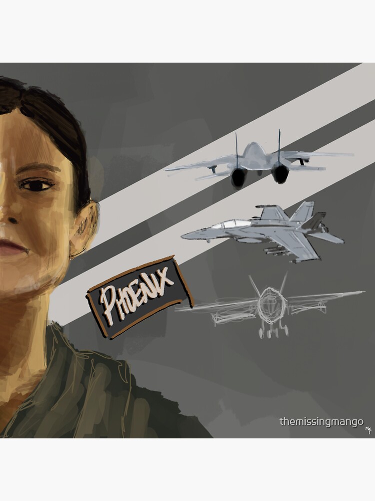 "Natasha “Phoenix" Trace" Sticker for Sale by themissingmango | Redbubble