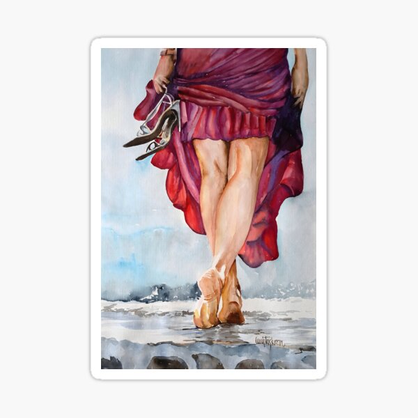 "Departure" Sticker for Sale by Canip Taskiran | Redbubble