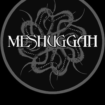 "meshuggah" Sticker for Sale by FifineTremblay | Redbubble
