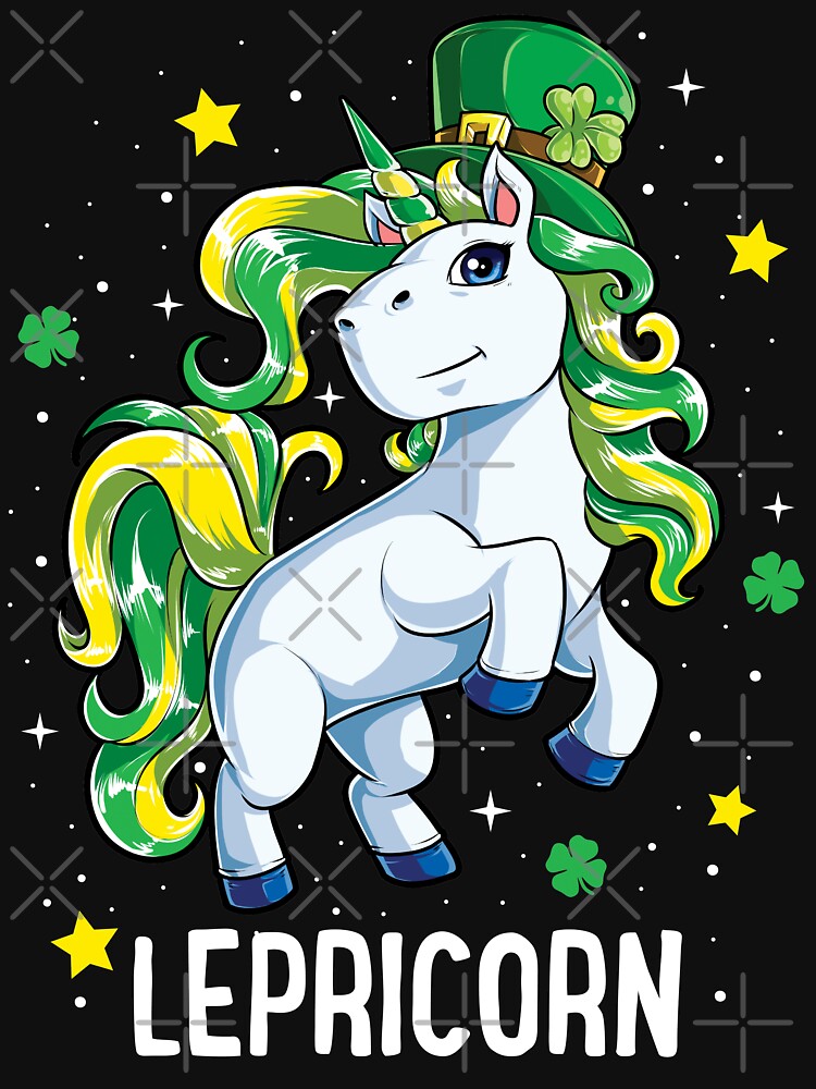 "Lepricorn Leprechaun Unicorn shirt St Patricks Day Boys Kids" T-shirt ...