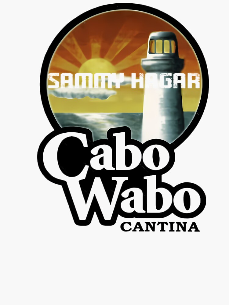 "Cabo wabo cantina " Sticker for Sale by noennljqs49 | Redbubble