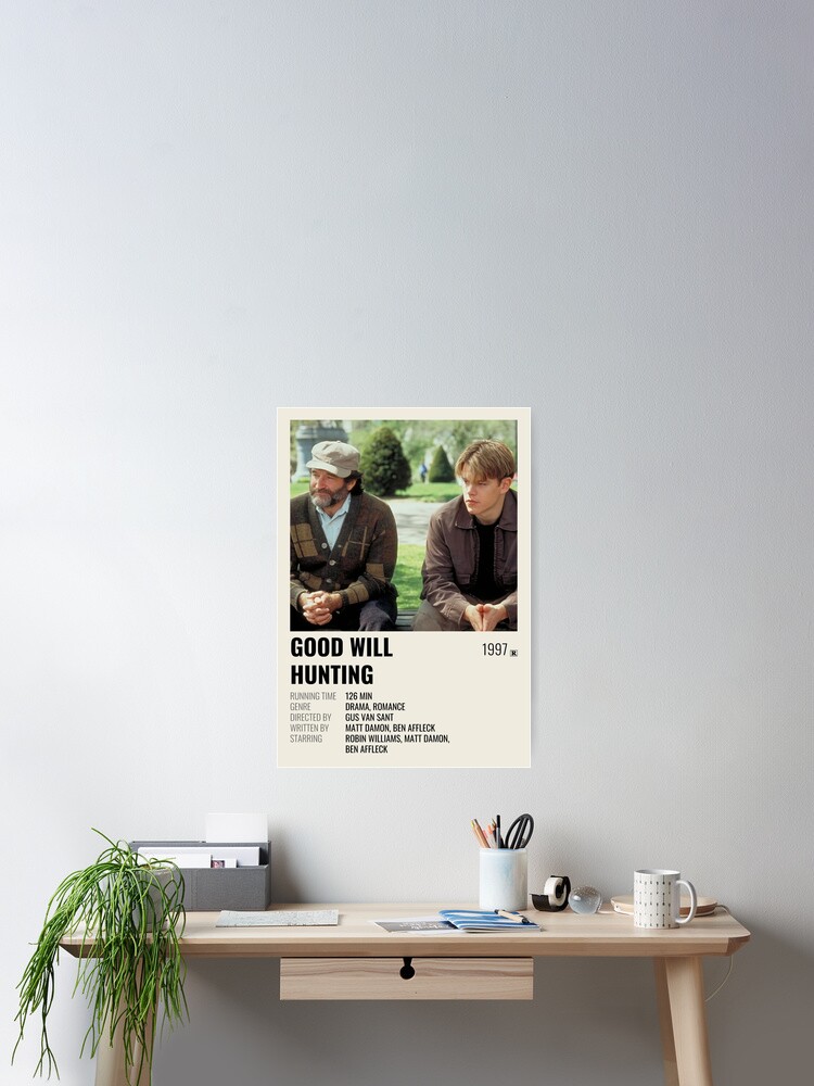 "Good Will Hunting (1997) Movie Poster" Poster for Sale by ...