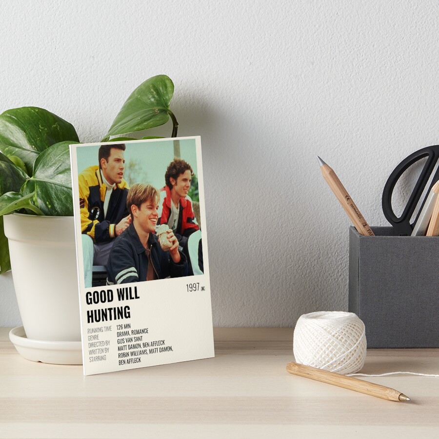 "Good Will Hunting (1997) Movie Poster" Poster for Sale by ...