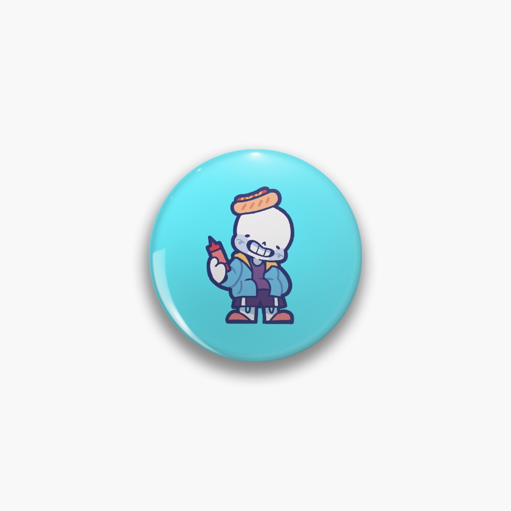 "Classic Sans - UNDERTALE (MINI CHIBI)" Sticker for Sale by kitsickles ...