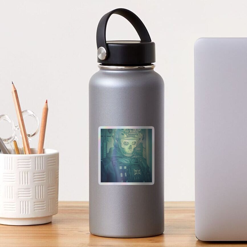"Ghost Stare Meme" Sticker by jiminsyeol | Redbubble