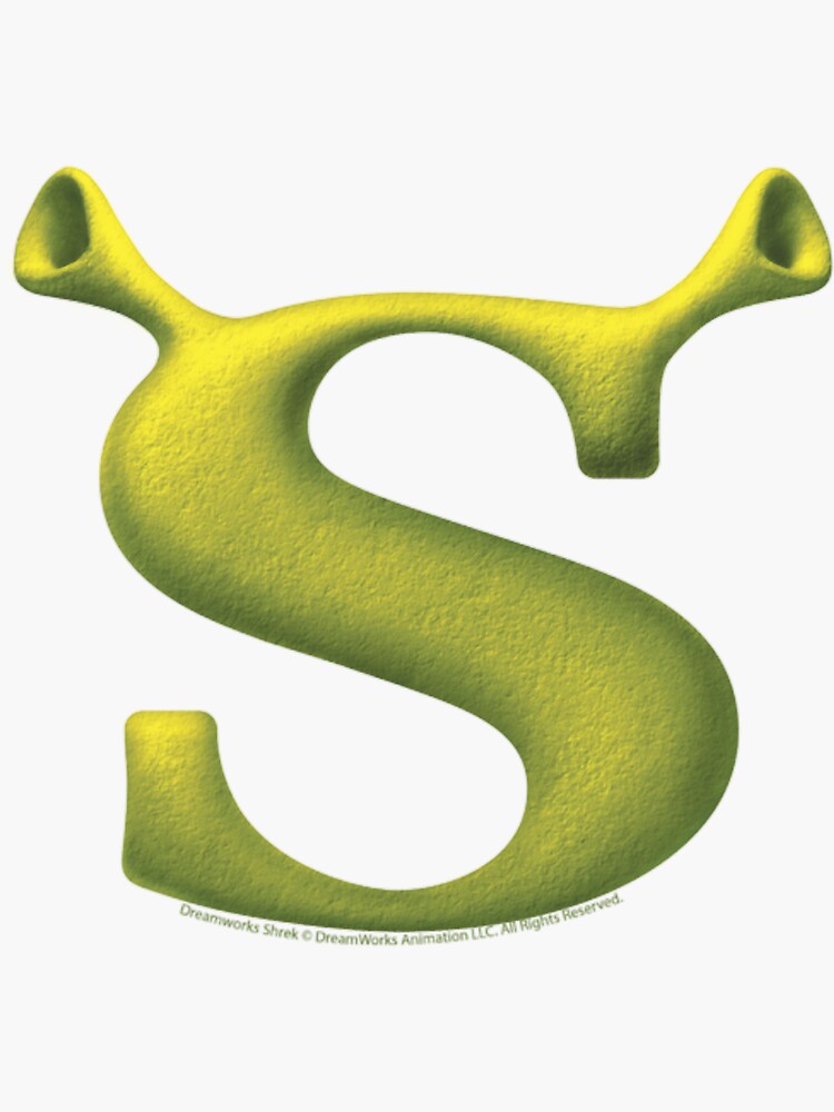 "Original Shrek" Sticker by DanielleGrivois | Redbubble