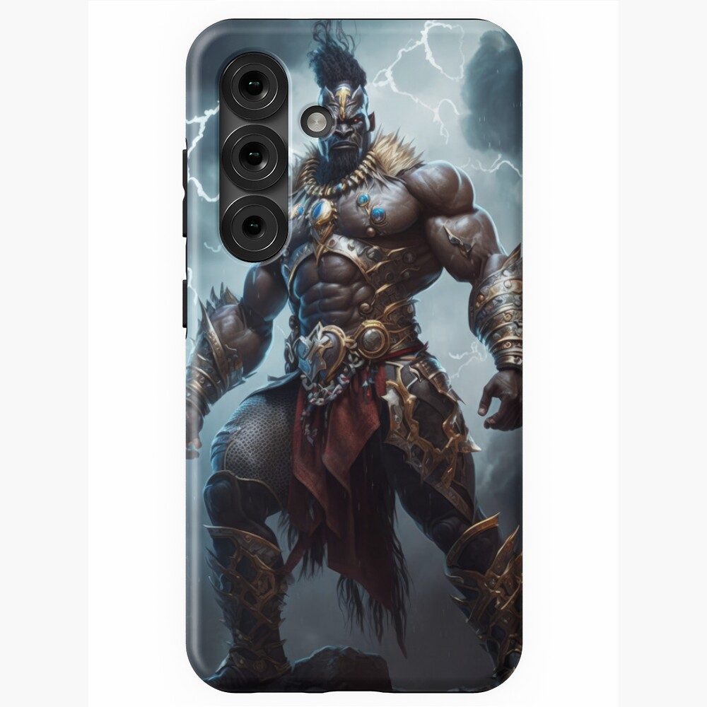 "Shango: Power and Passion of an African Deity | diesel ai art" Poster ...