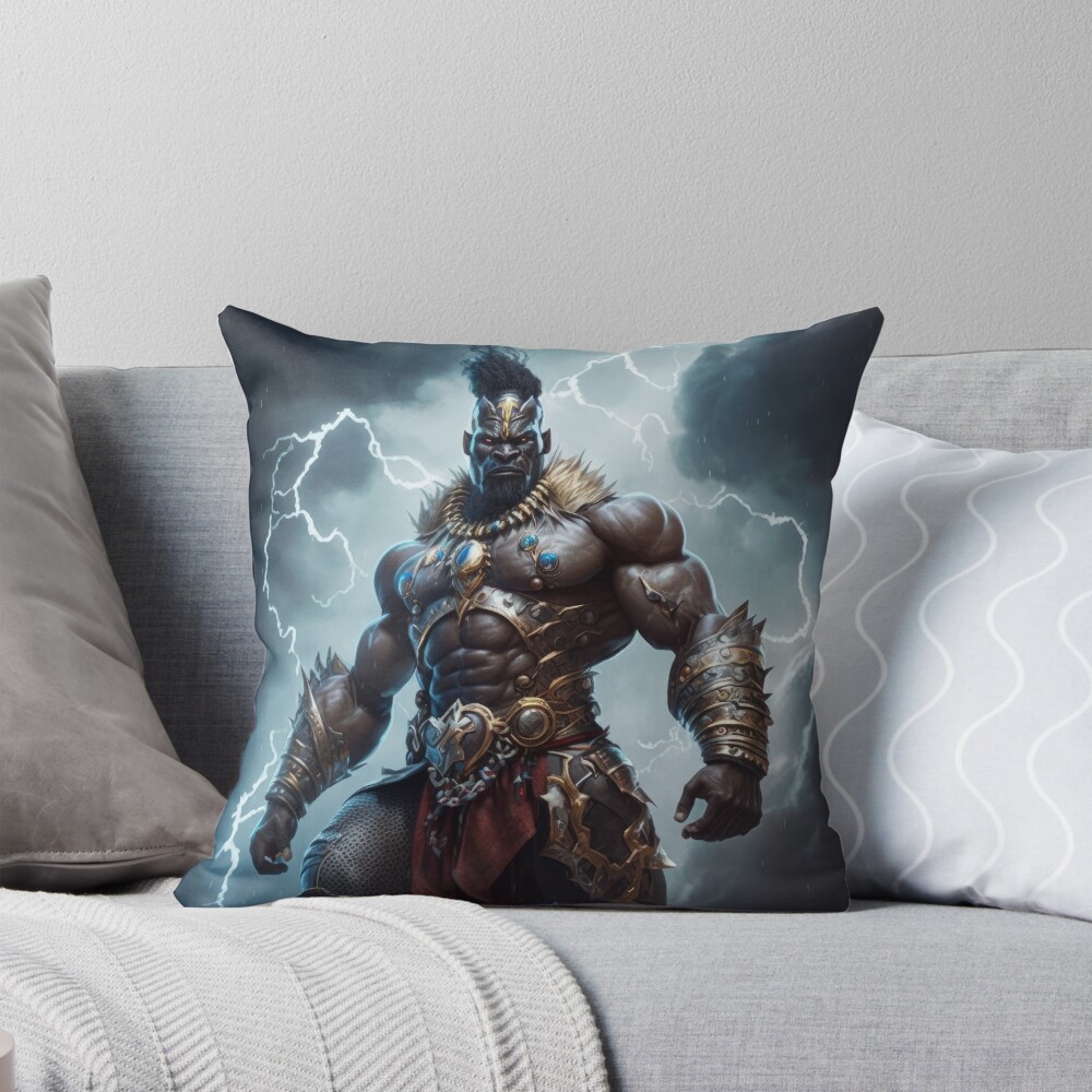 "Shango: Power and Passion of an African Deity | diesel ai art" Poster ...