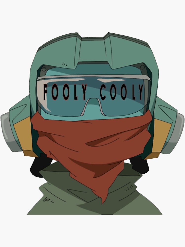 "FLCL Canti" Sticker for Sale by boonea-revalo | Redbubble
