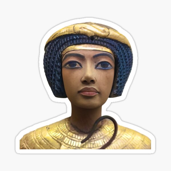 "Egyptian King Tutankhamun" Sticker for Sale by FineArtsPro | Redbubble