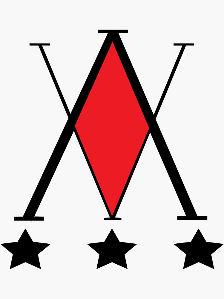 "Hunter Association Logo" Sticker by ildao-thman | Redbubble