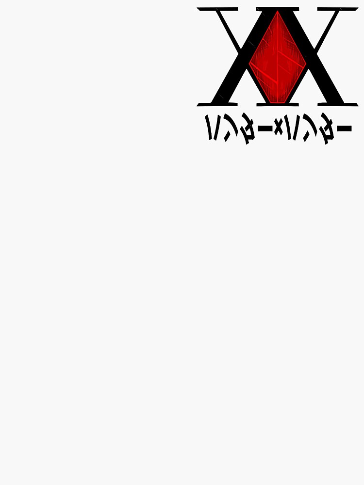 "Hunter Association Logo" Sticker by ildao-thman | Redbubble