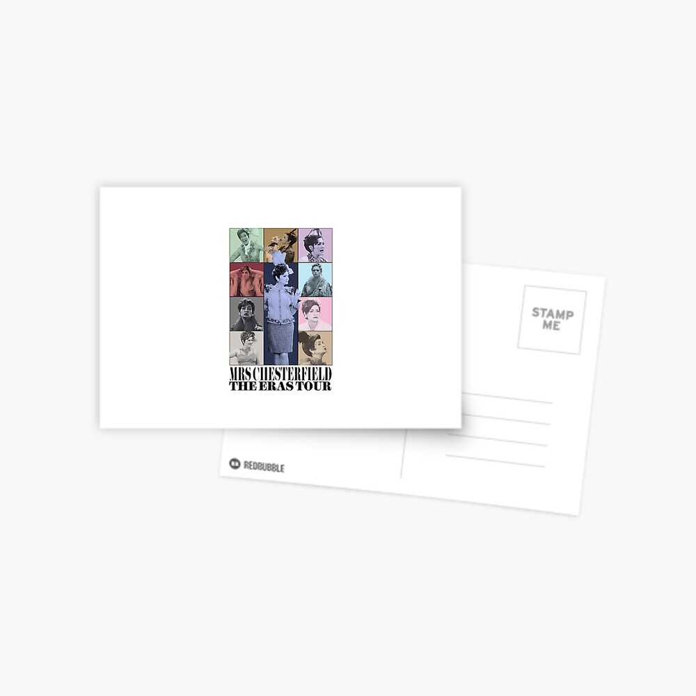 "Mrs Chesterfield "The Eras Tour"" Sticker for Sale by Mybunnystella | Redbubble