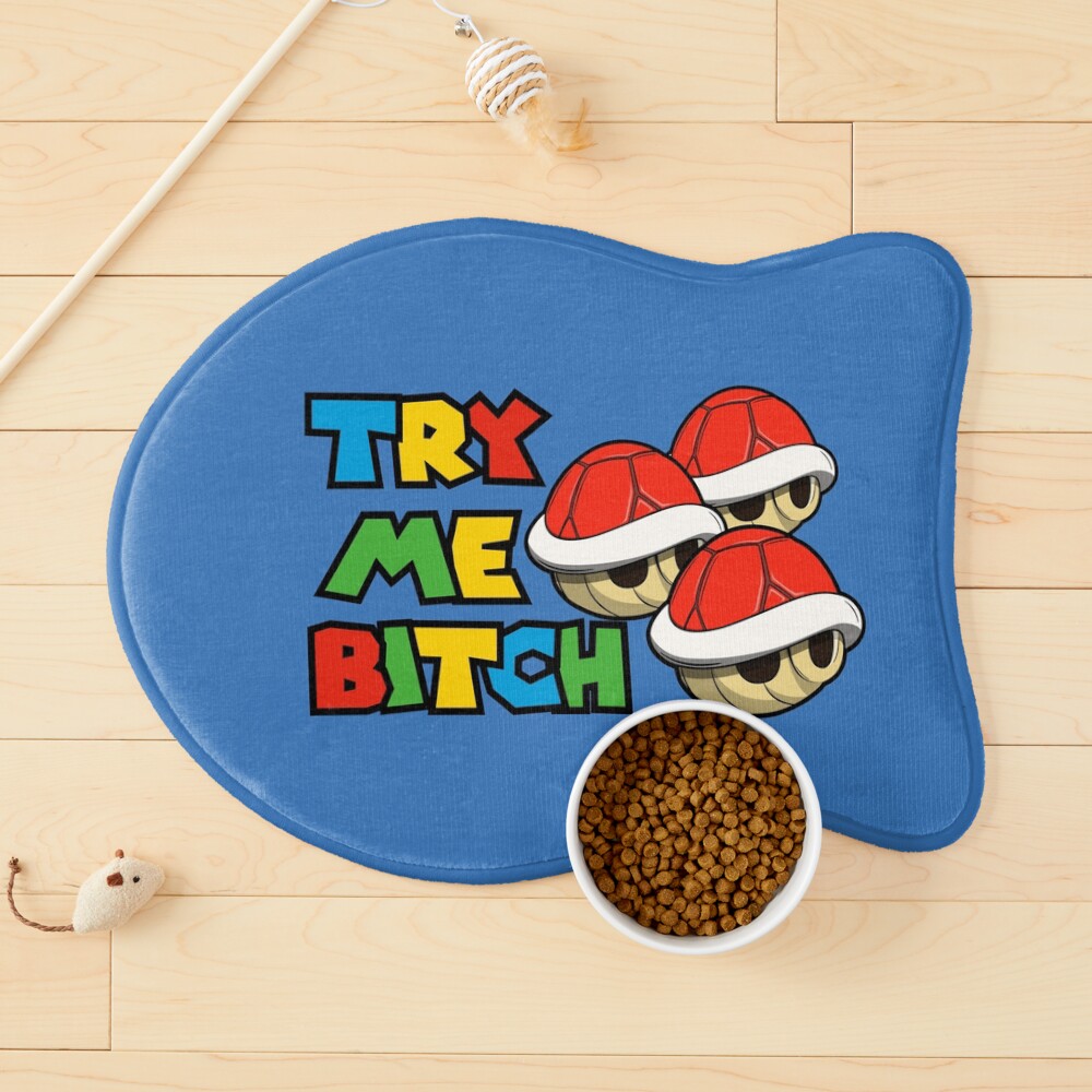 "Try Me (Red Shells)" Sticker for Sale by P3DROCARNITAS | Redbubble