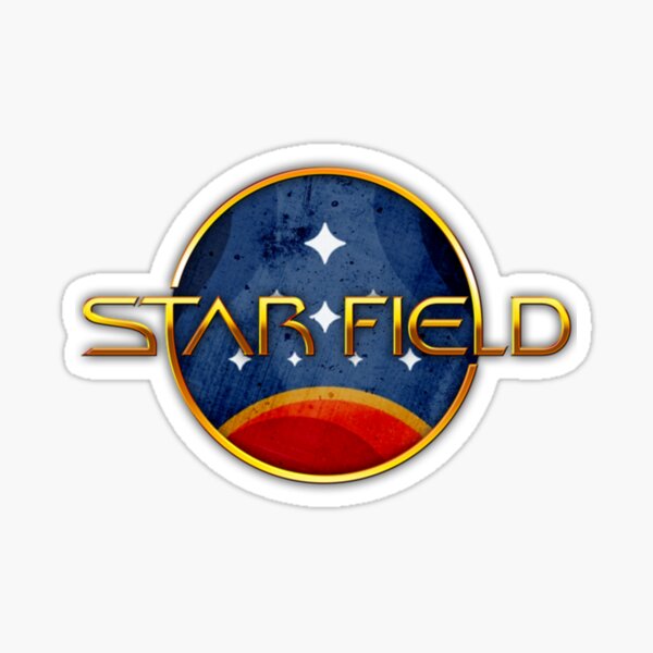 " Starfield game Icon" Sticker for Sale by lucykeer | Redbubble