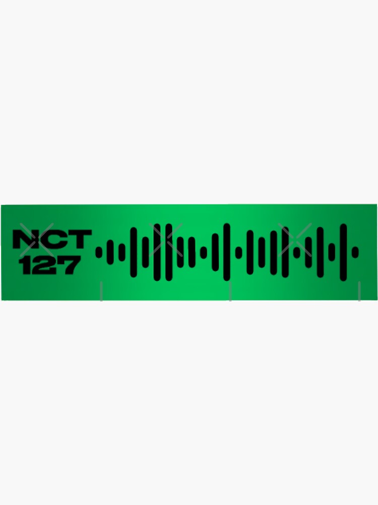"sticker nct 127 spotify code" Sticker for Sale by kmarieart | Redbubble