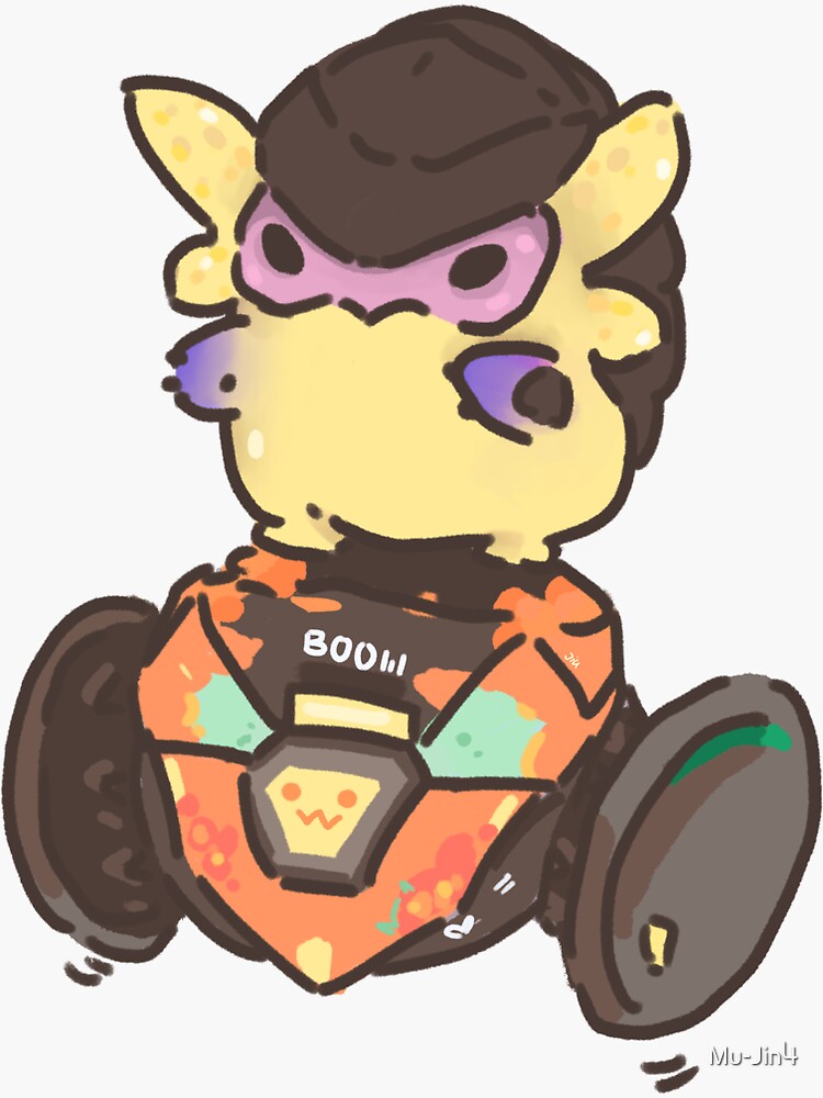 "Go wingman!" Sticker for Sale by Mu-Jin4 | Redbubble