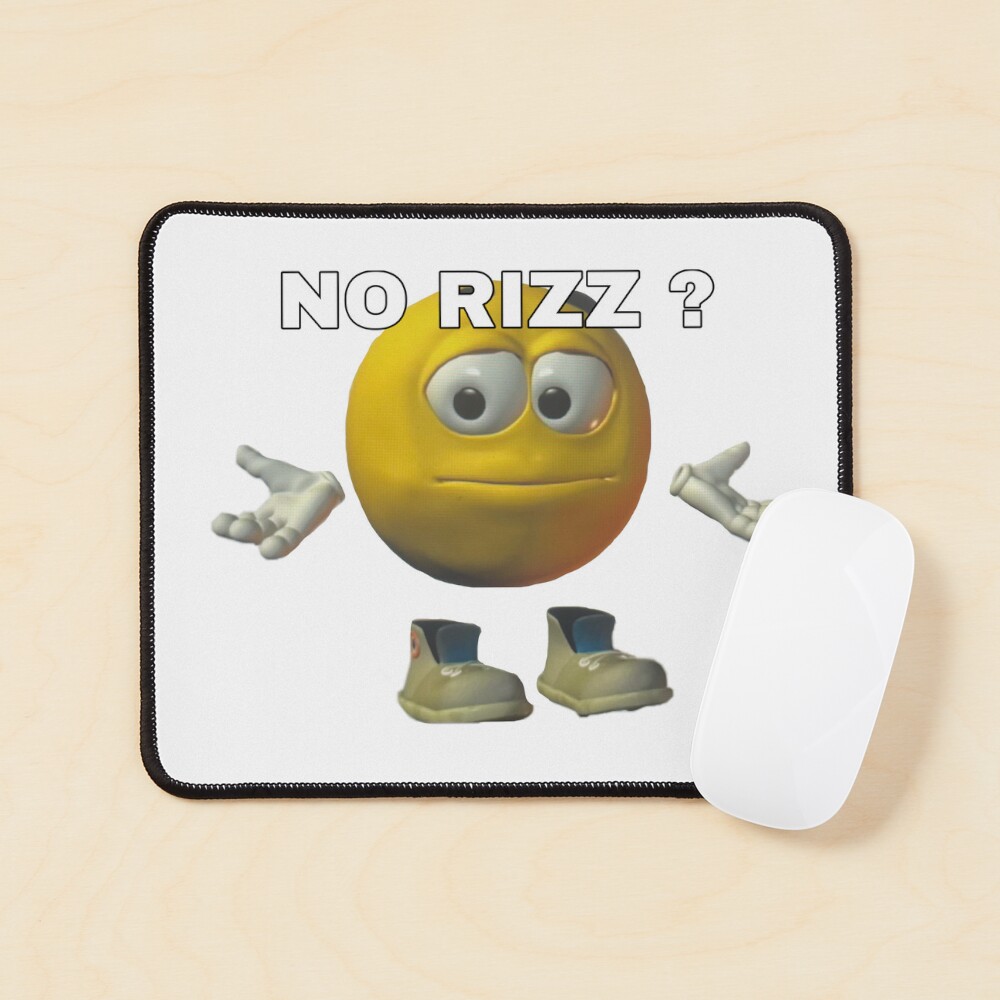 "No Rizz? Meme" Sticker for Sale by spiderkid093 | Redbubble