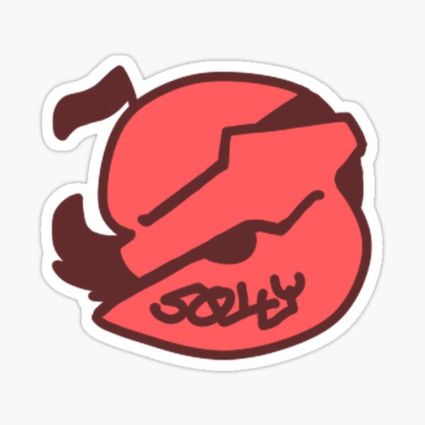 "TF2 Soldier - Graffiti Styled Class Icon (RED)" Sticker for Sale by ...