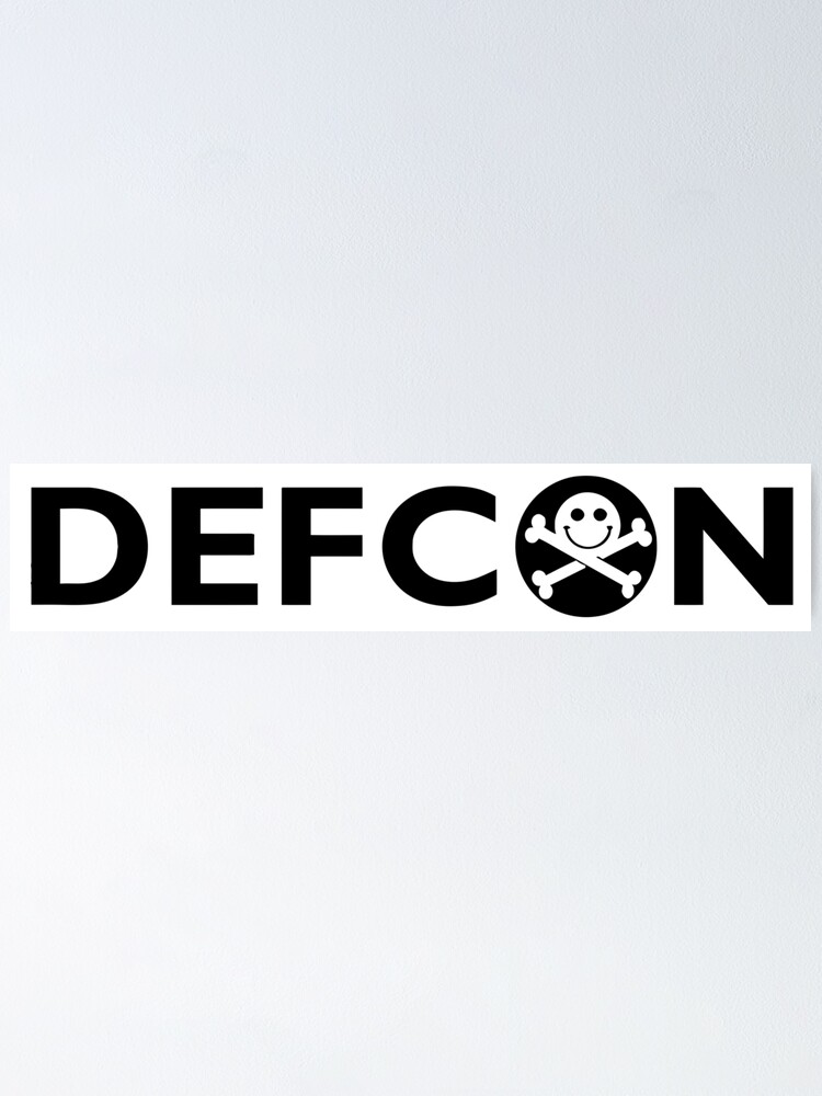 "Defcon Logo" Poster for Sale by KingSlayer80 | Redbubble