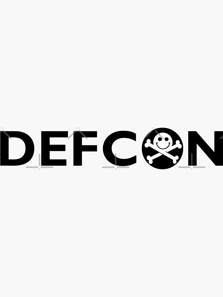 "Defcon Logo" Sticker for Sale by KingSlayer80 | Redbubble