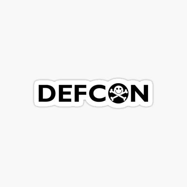 "Defcon Logo" Sticker for Sale by KingSlayer80 | Redbubble