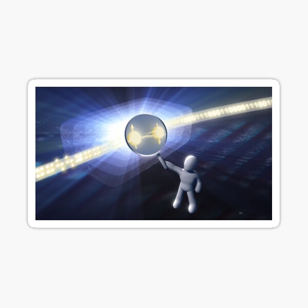 "Quantum Computing" Sticker for Sale by equinoxgraphics | Redbubble