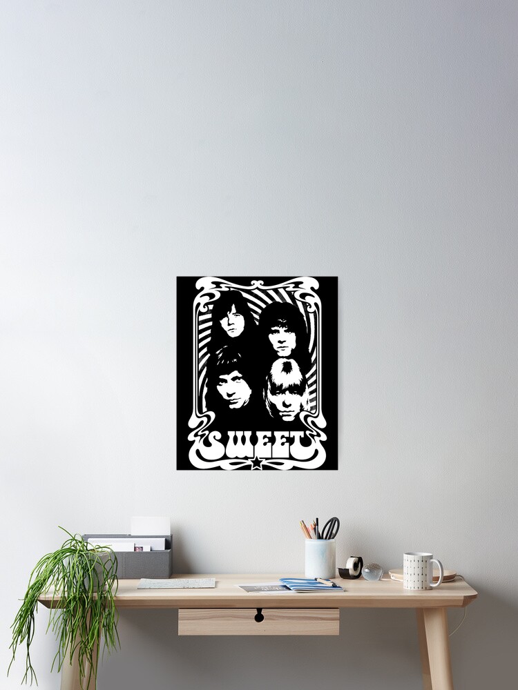 "Sweet Band Shirt " Poster for Sale by Lavinaakubow | Redbubble