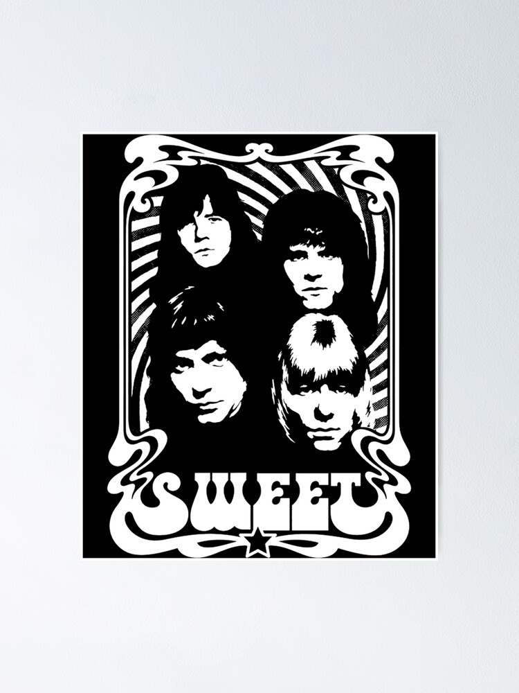"Sweet Band Shirt " Poster for Sale by Lavinaakubow | Redbubble