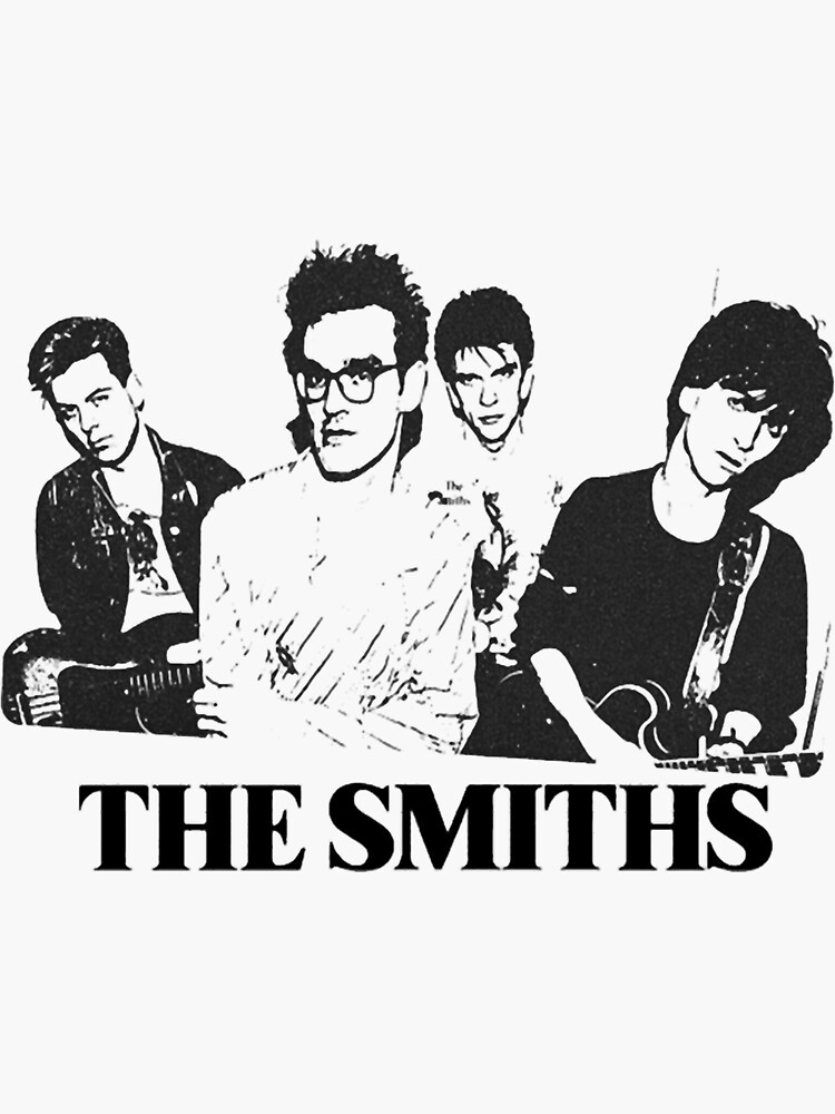 "The Smiths" Sticker for Sale by EleanorHutchins | Redbubble