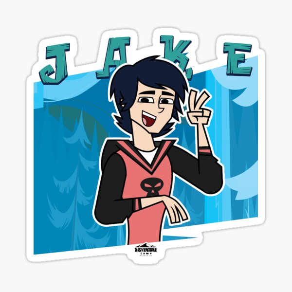 "Adventure Camp - Jake" Sticker by odd-nation | Redbubble