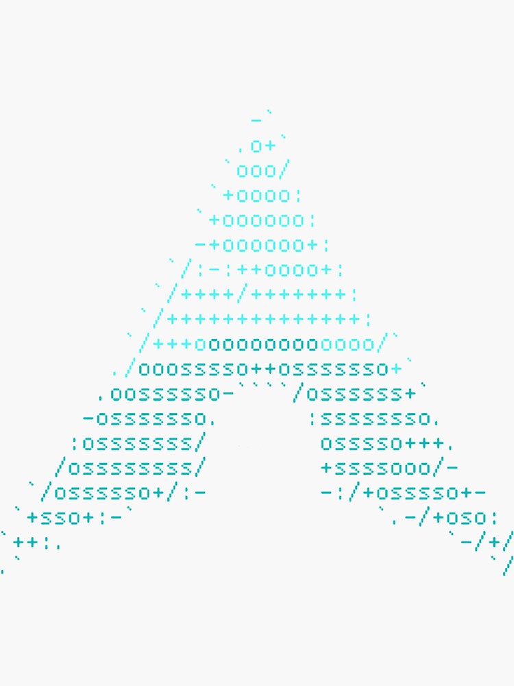 "Arch Linux logo" Sticker for Sale by ezekielsch | Redbubble