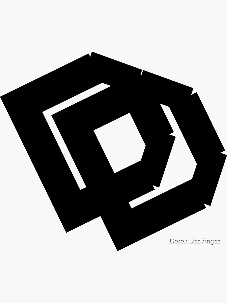 "New DDA Logo (Black)" Sticker for Sale by delilahdesanges | Redbubble
