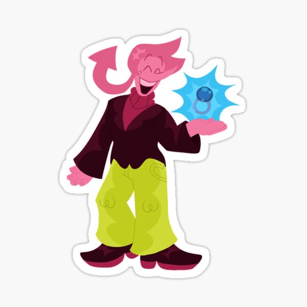 "Pink Addison - Deltarune" Sticker for Sale by OriionSun | Redbubble